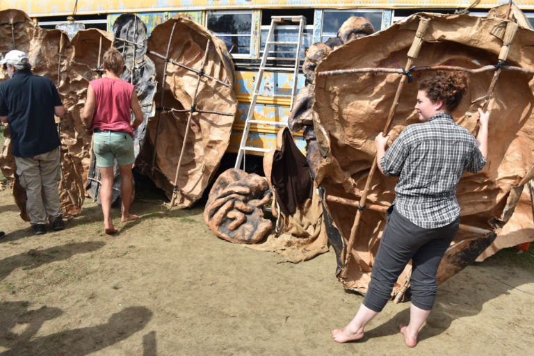 Photos: In Bread & Puppet’s ‘Grasshopper Rebellion Circus,’ Slapstick ...
