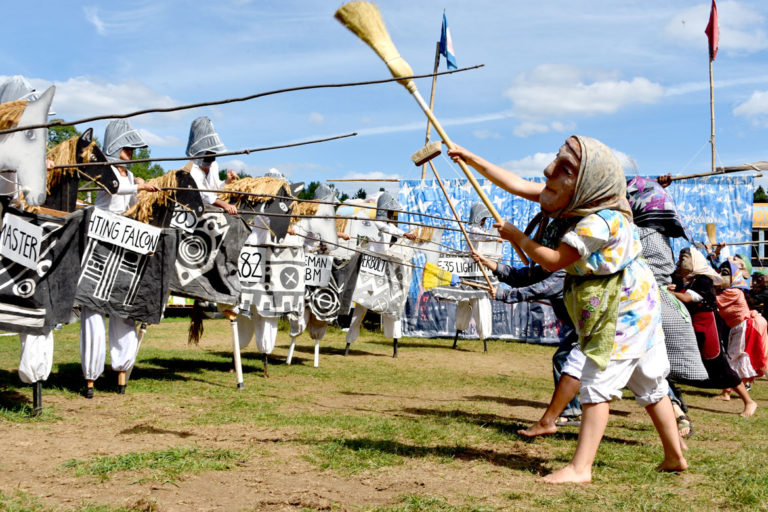 Photos: In Bread & Puppet’s ‘Grasshopper Rebellion Circus,’ Slapstick ...