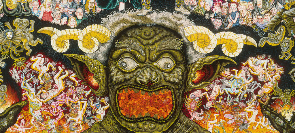 Joe Coleman’s Visionary Icons Of Outlaws And Depraved Souls – WONDERLAND
