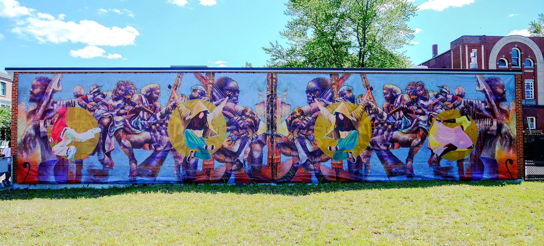 Paul Goodnight And Larry Pierce Collaborate On Grove Hall Mural ...